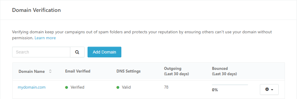 Add and Verify Your Email Sending Domain – Enginemailer